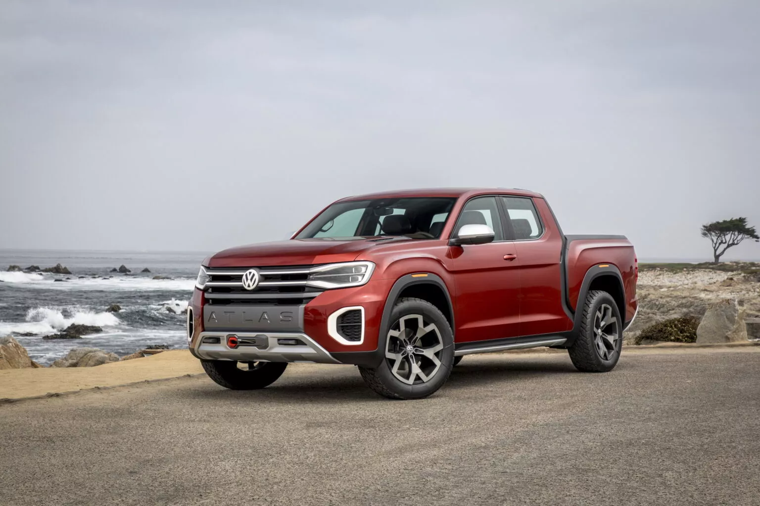 Picape Volkswagen Atlas Tanoak pode ser lançada nos EUA – N10 Carros